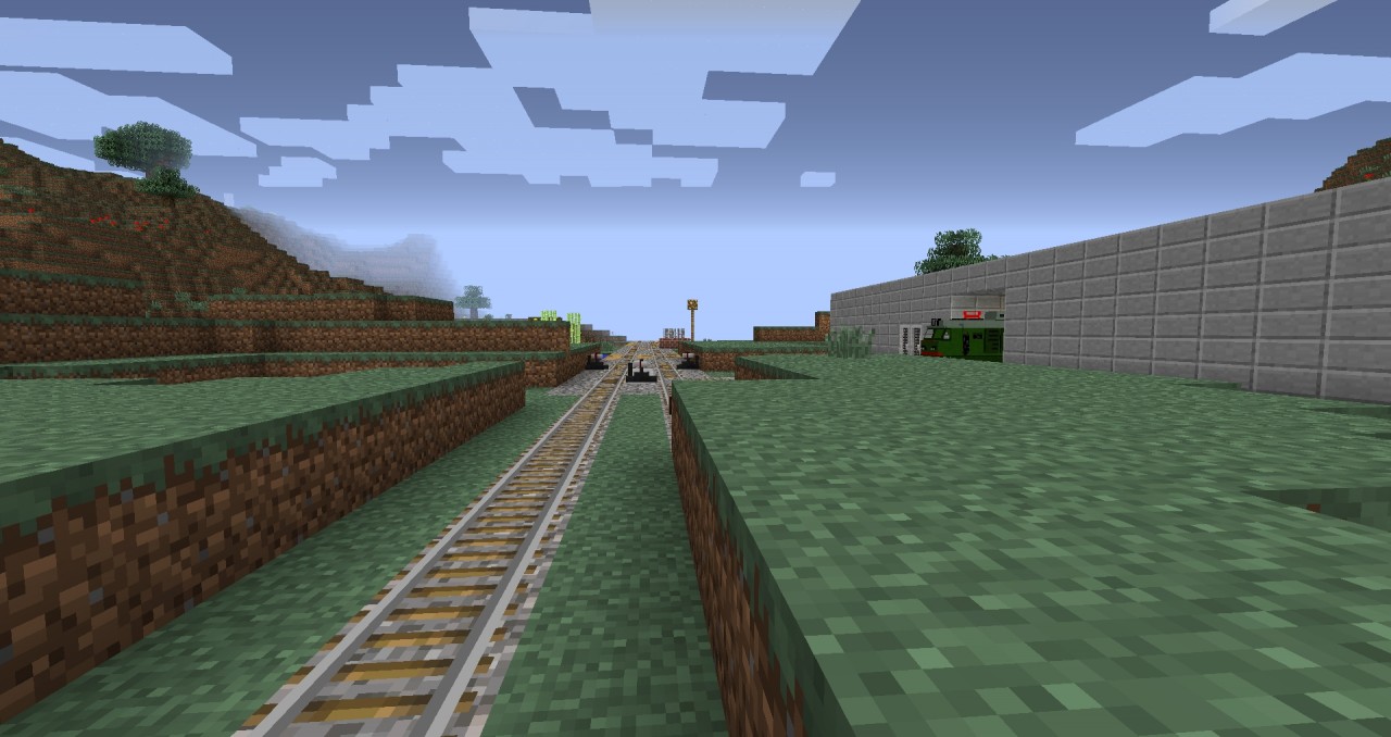 Russian railroad Minecraft Map