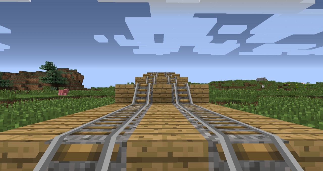 Russian railroad Minecraft Map