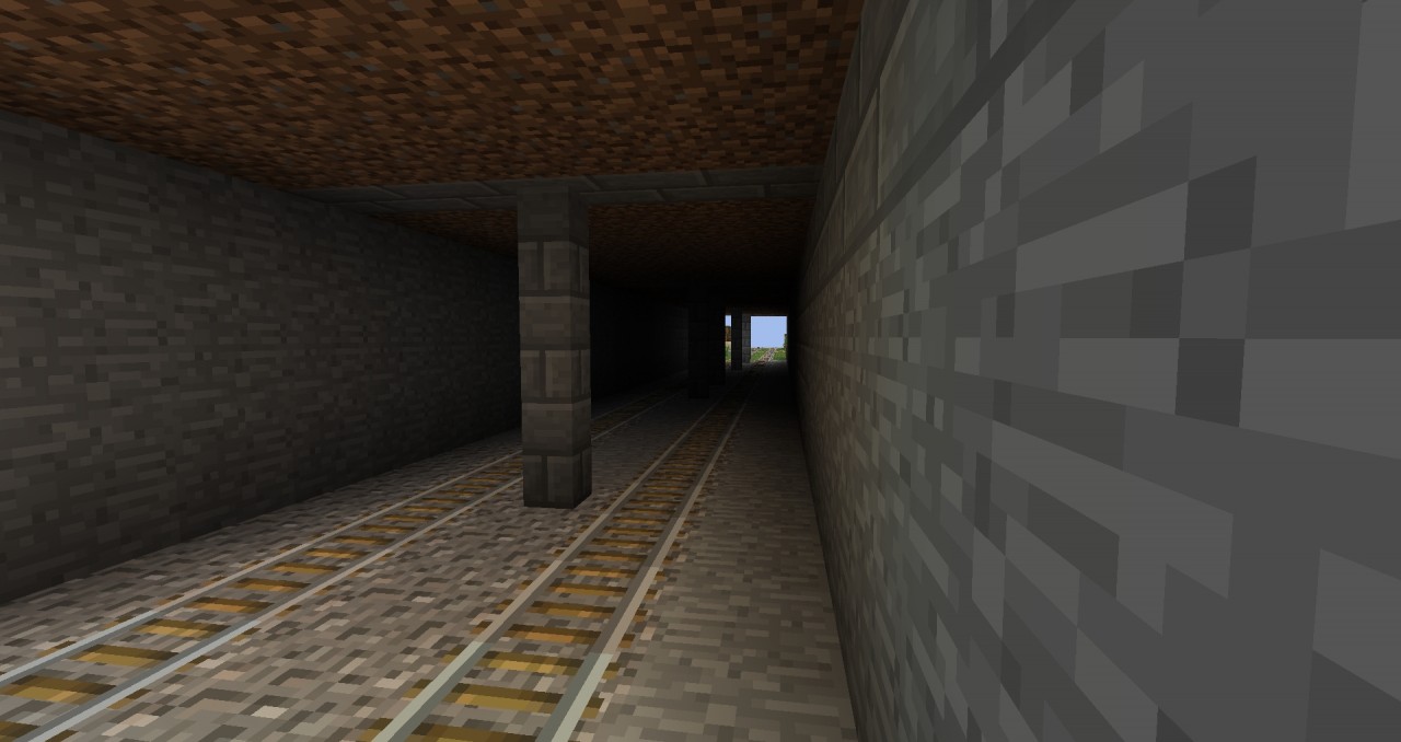 Russian railroad Minecraft Map