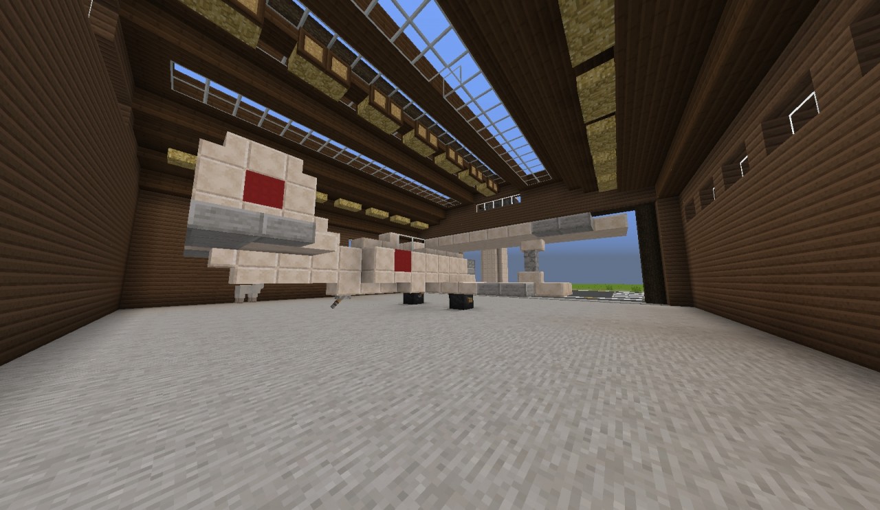 Small landing Airport Minecraft Map