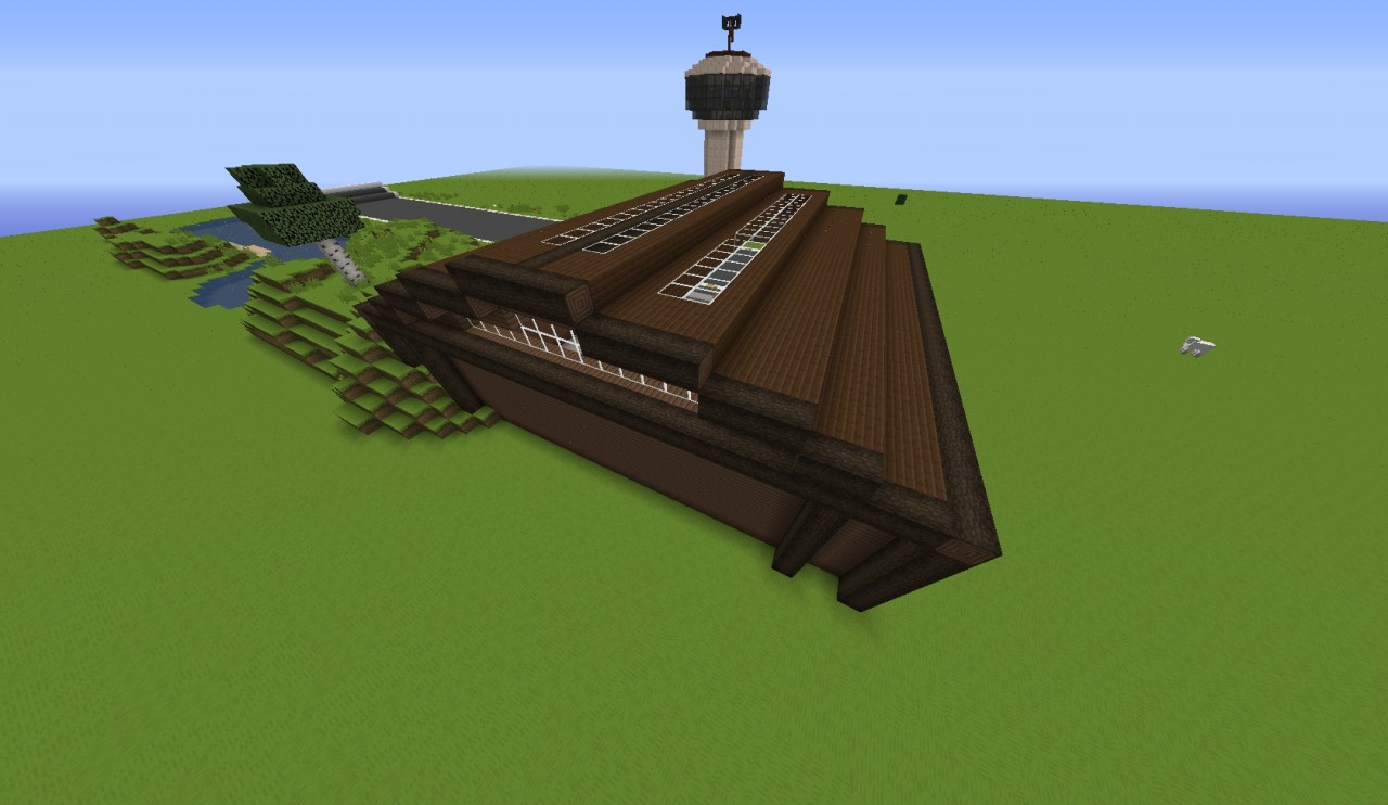 Small landing Airport Minecraft Map