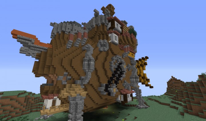 Howl's Moving Castle Minecraft Map