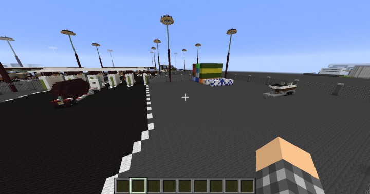 Toll booth station with custom scans. Minecraft Map