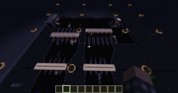 Toll booth station with custom scans. Minecraft Map
