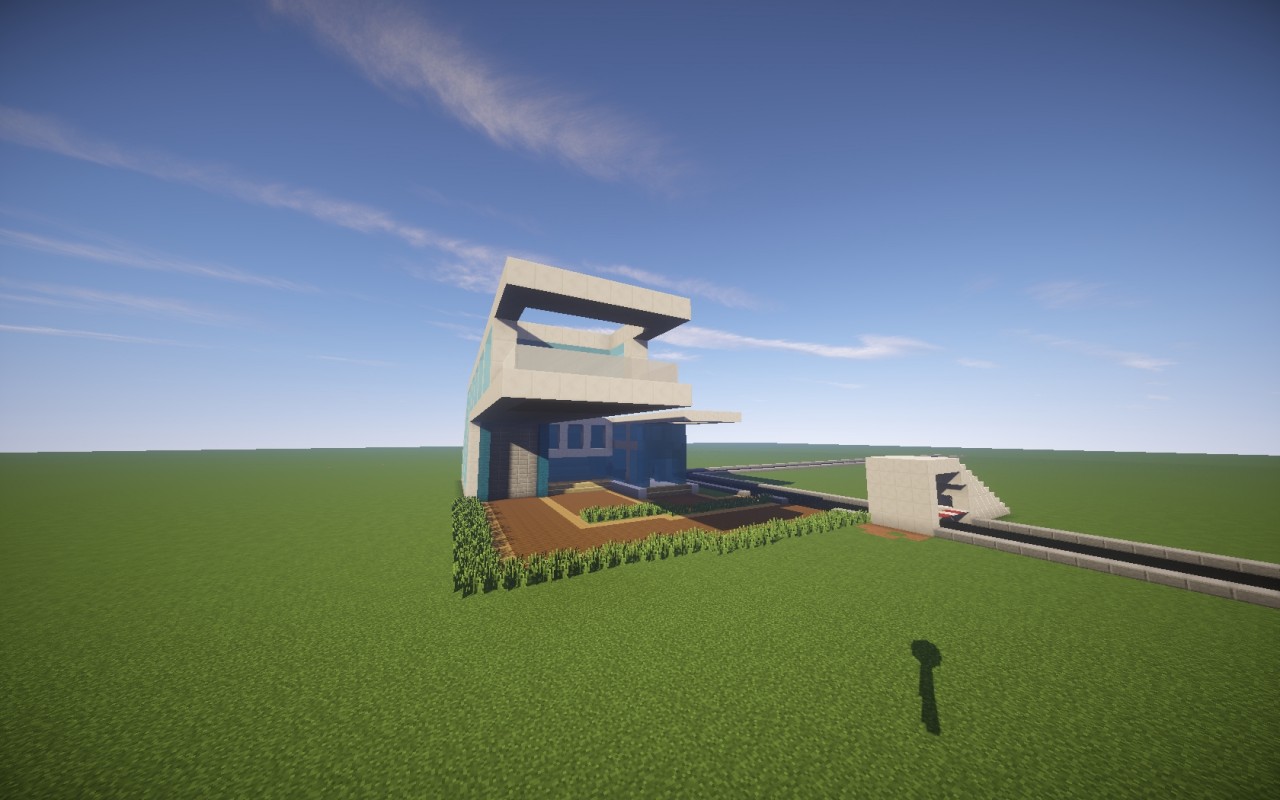Futuristic House Minecraft Map