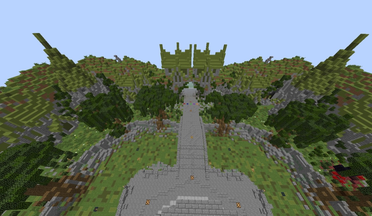 Greenwood Factions Spawn | Free Download | Team Vortex Minecraft Map