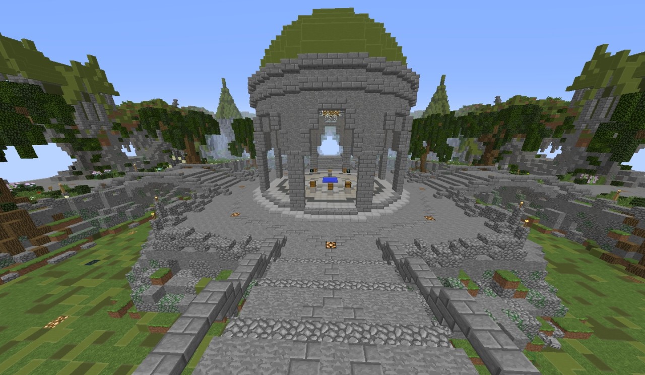 Greenwood Factions Spawn | Free Download | Team Vortex Minecraft Map