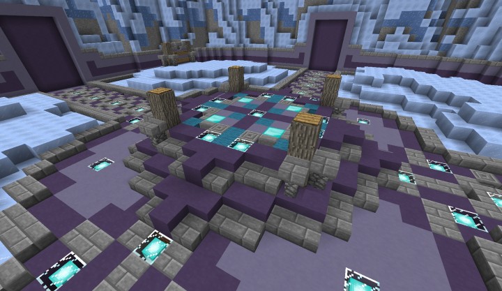 Small snowy server spawn by Bl3nker Minecraft Map