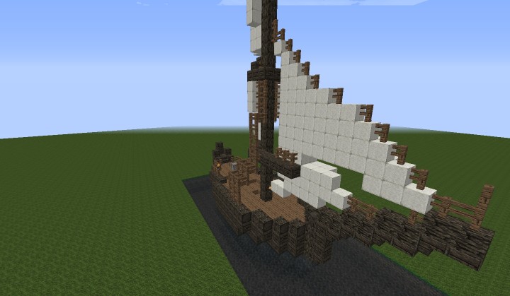 Medieval Ship Minecraft Map