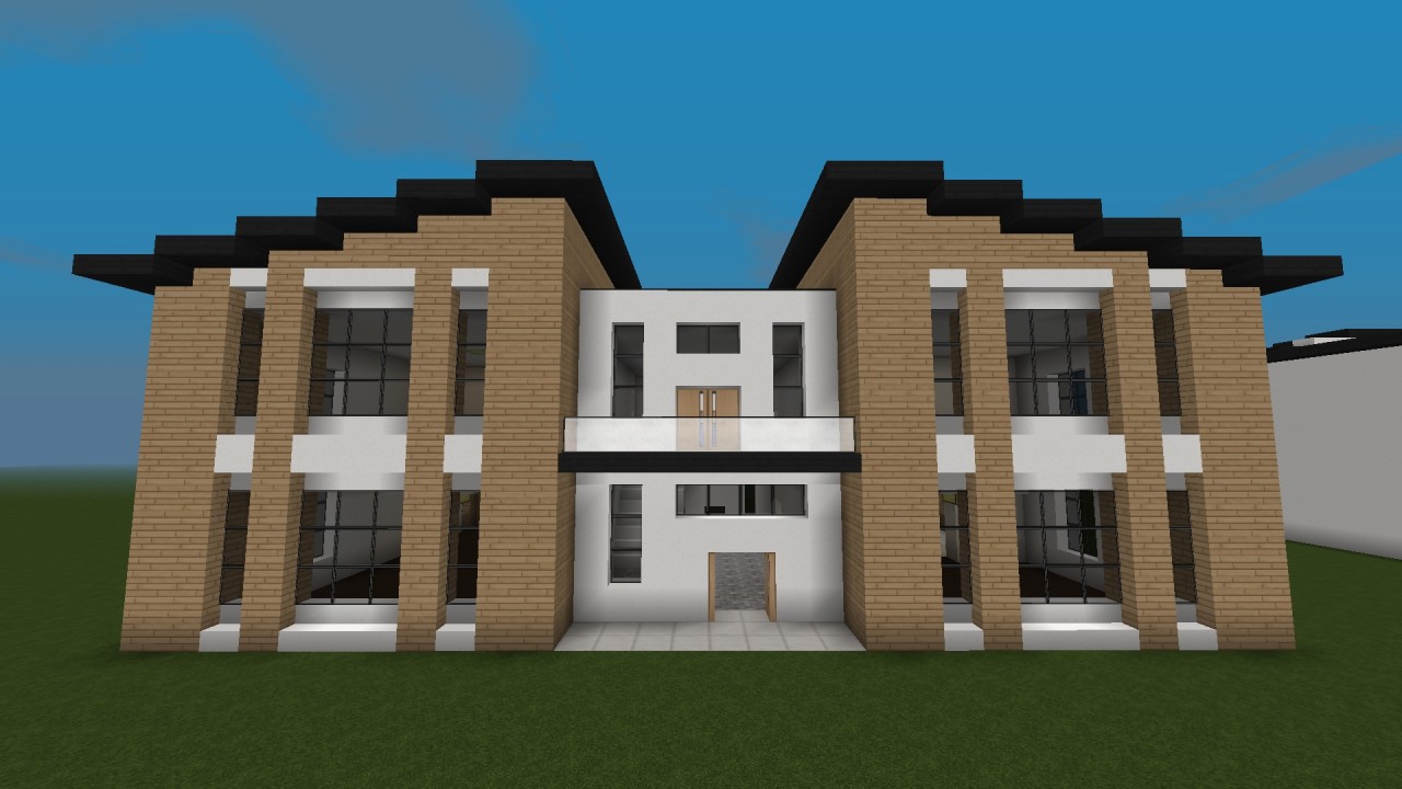 Simple Modern Estate House 1 Minecraft Map