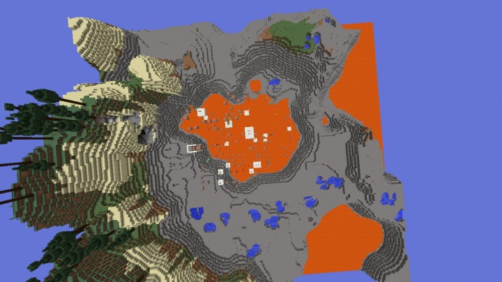 The Lava Land Parkour Minecraft Map