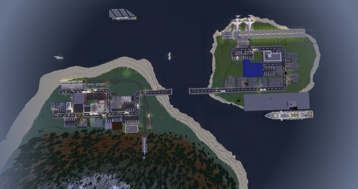 Alpine City Minecraft Map