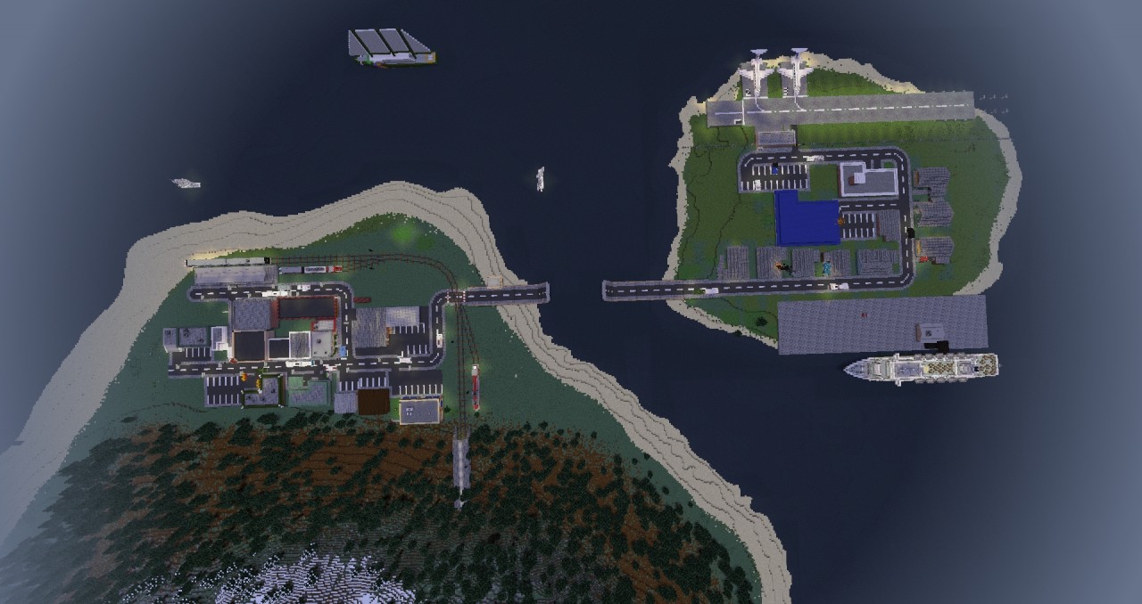 Alpine City Minecraft Map