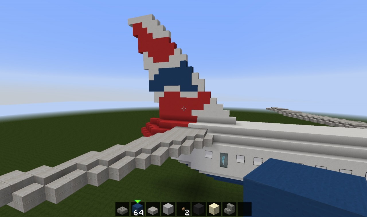 Boeing 777-300ER British Airways (OUTDATED) Minecraft Map
