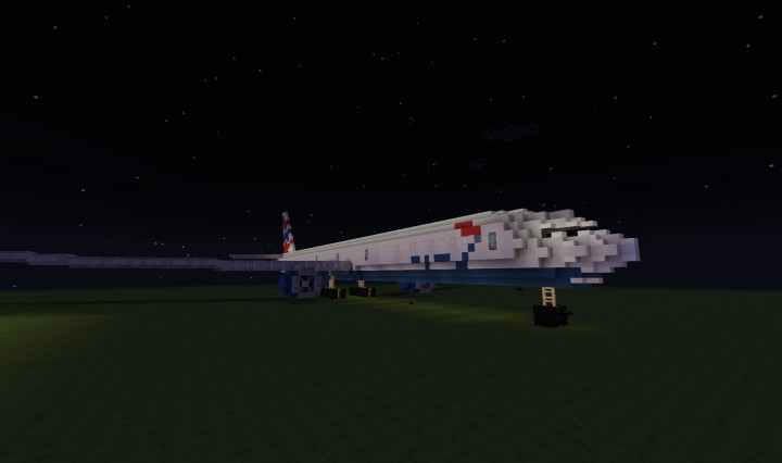 Boeing 777-300ER British Airways (OUTDATED) Minecraft Map