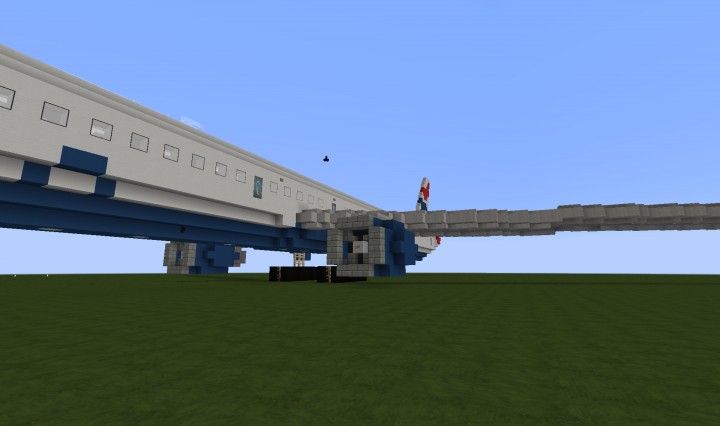 Boeing 777-300ER British Airways (OUTDATED) Minecraft Map
