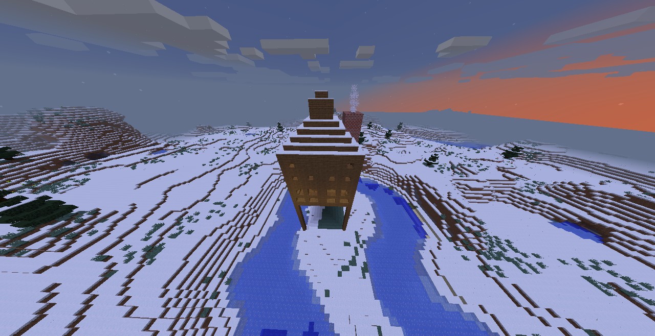 Winter Map (Adventure type) Minecraft Map