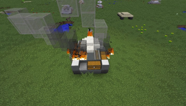 Destroyed BT-7 Minecraft Map