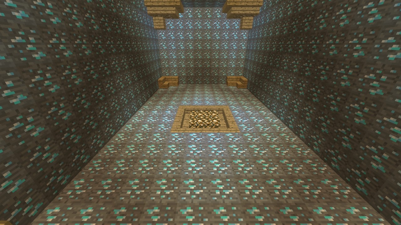 Find the diamond! Minecraft Map