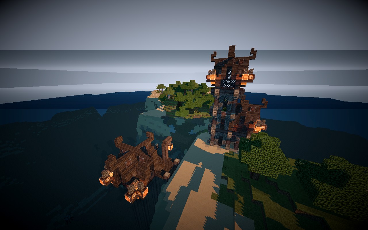 Medieval Norse Building Minecraft Map