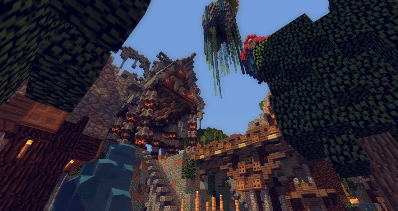 Terracraft Hub Minecraft Map