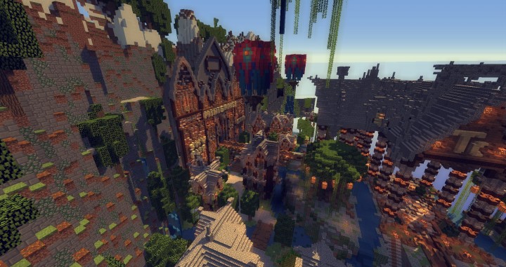 Terracraft Hub Minecraft Map