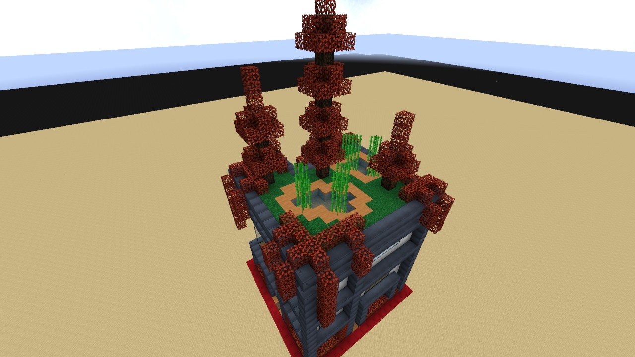 15x15 Small Futuristic House Minecraft Map