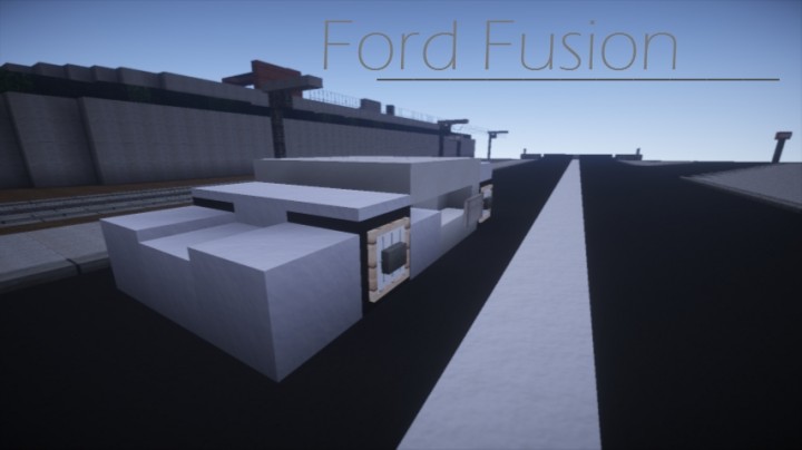 Ford Fusion ~~~~~~~~~~~~ Minecraft Map