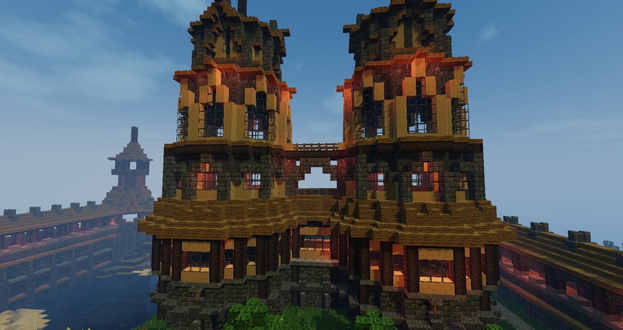 Middle Earth inspired build Minecraft Map