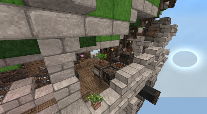 Steampunk Elven Ship Minecraft Map