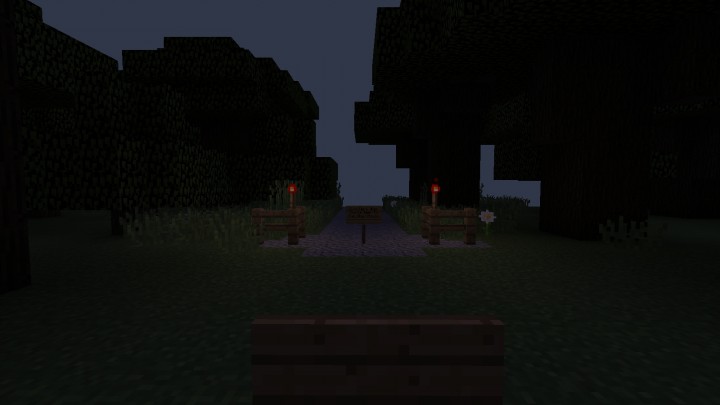 Haunted Forrest Minecraft Map
