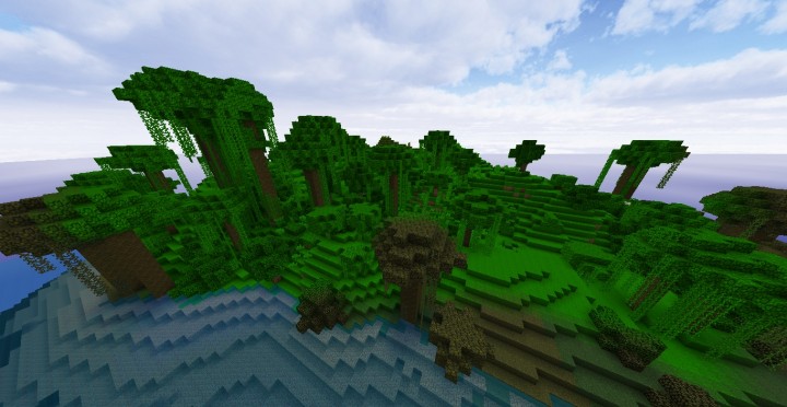 Multi-Biome [Huge world] Minecraft Map