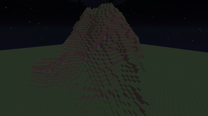 Little Terraformed Hill Minecraft Map