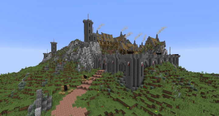 hill city Minecraft Map