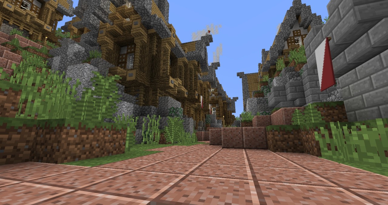 hill city Minecraft Map