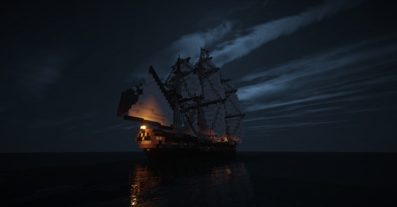 HMS Surprise | British frigate Minecraft Map