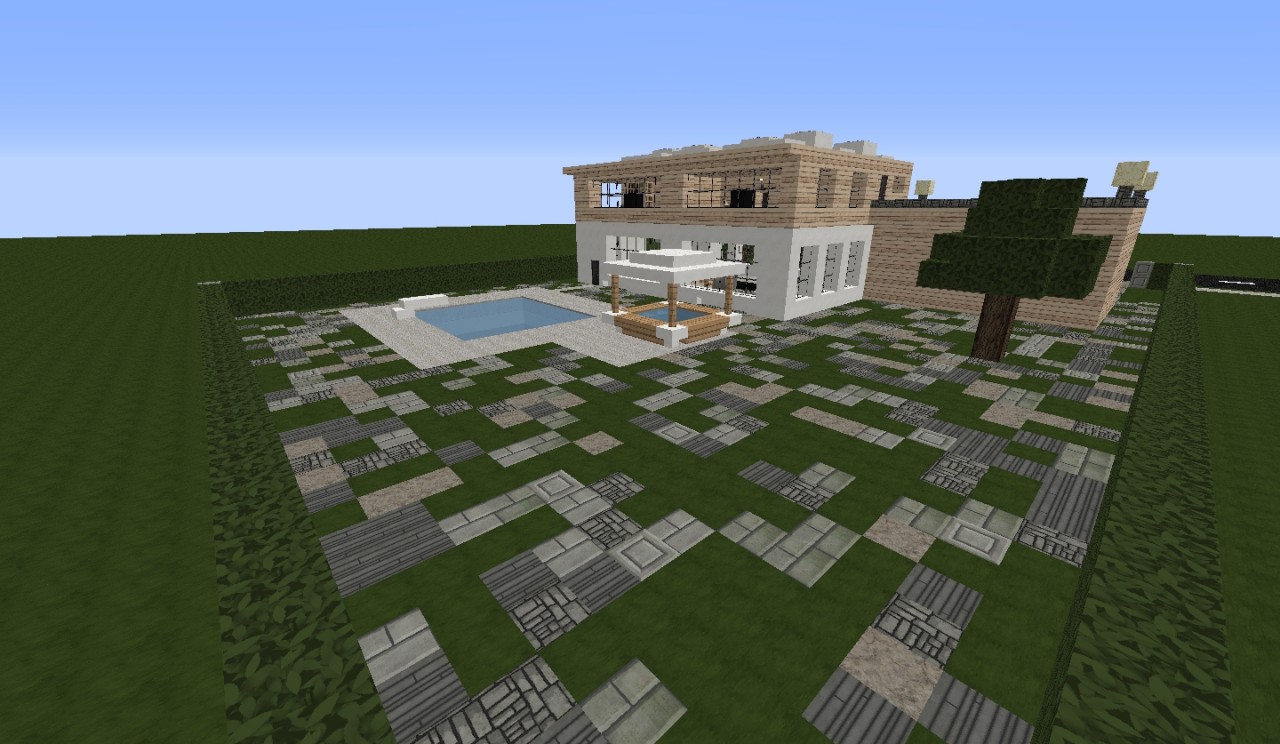 Modern House Minecraft Map