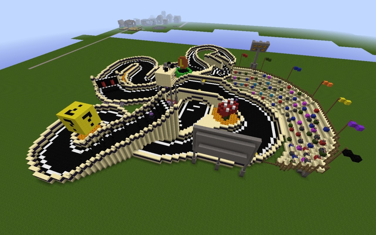 Mario Circuit 8 Minecraft Map