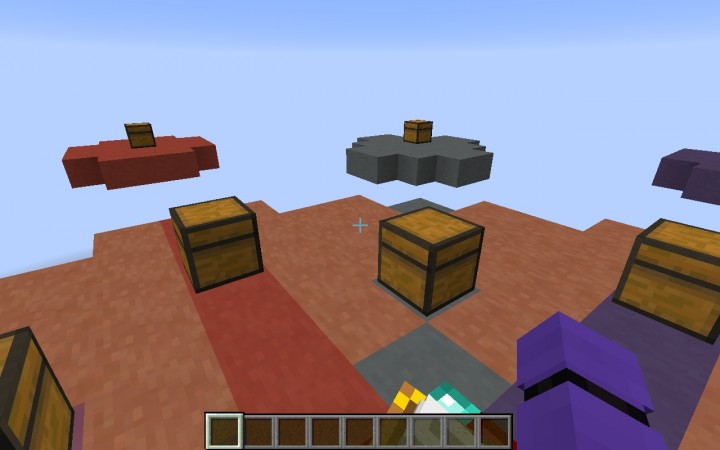 Color Wheel Sky Wars Minecraft Map