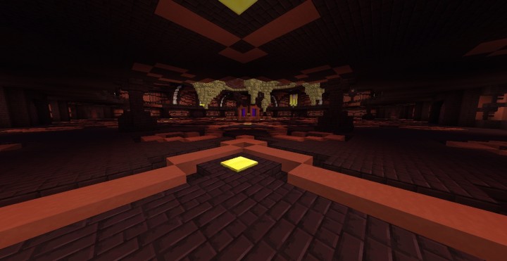 Nether Hub Design Minecraft Map