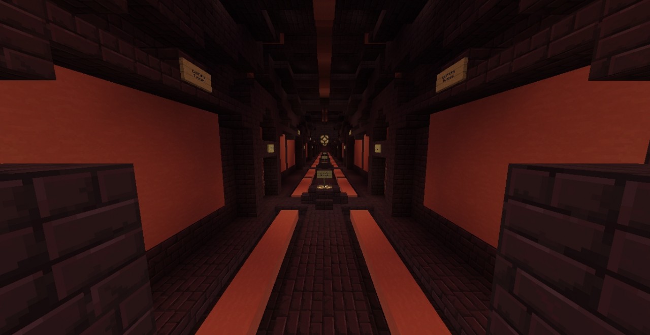 Nether Hub Design Minecraft Map
