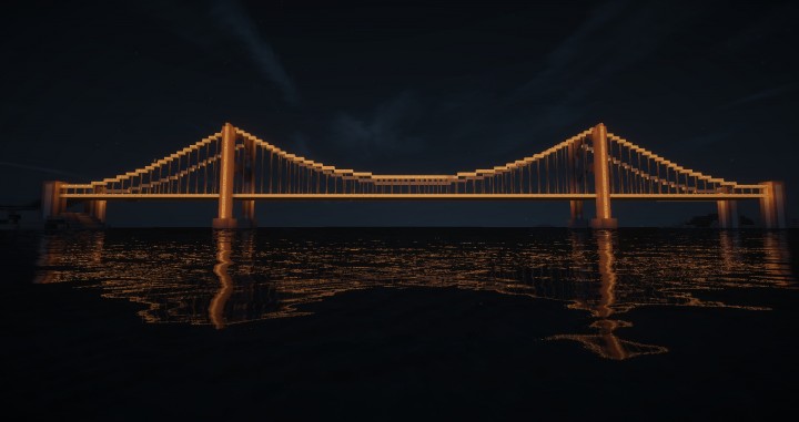 Suspension bridge Minecraft Map