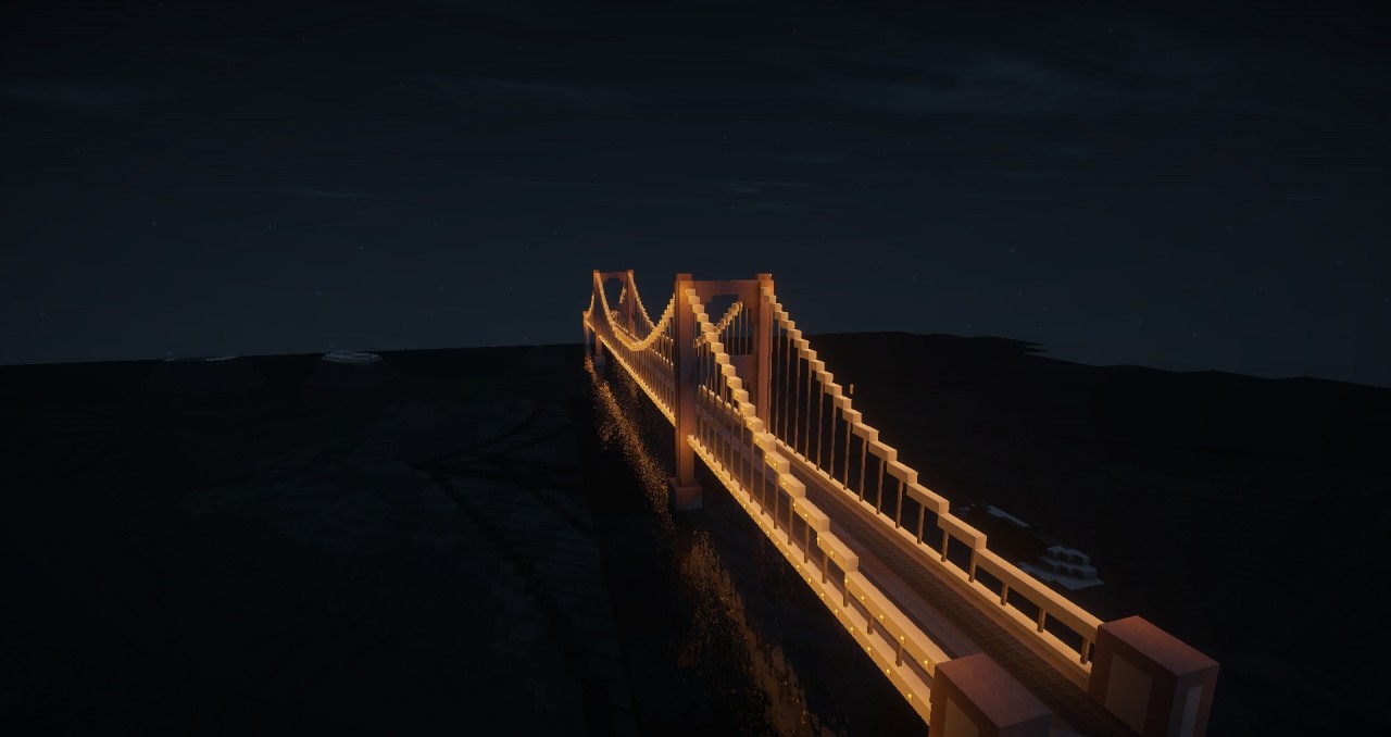 Suspension bridge Minecraft Map