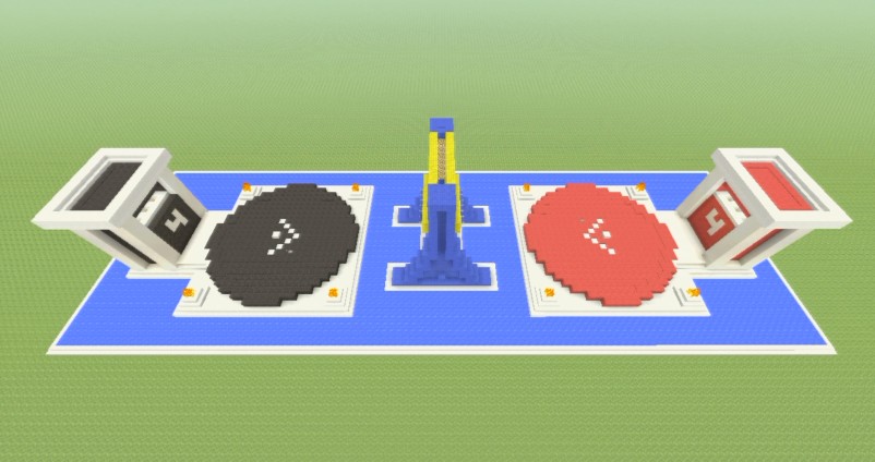 Connect 4 NO Command Blocks ... Works on PC, PlayStation & Xbox Minecraft Map