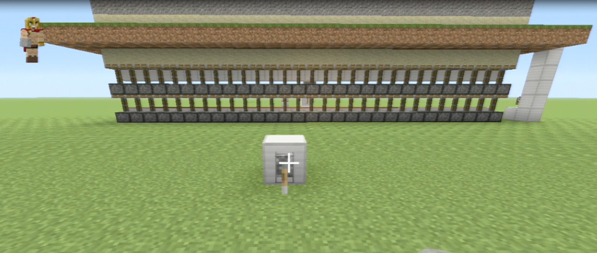 Tutorial : 29 block double Vertical Piston Extender - 2 Blocks Wide Minecraft Map