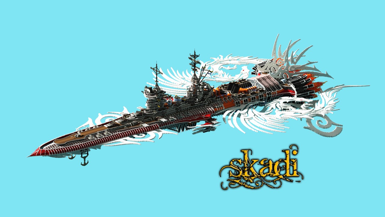 Valkyrie Class Battleships Minecraft Map