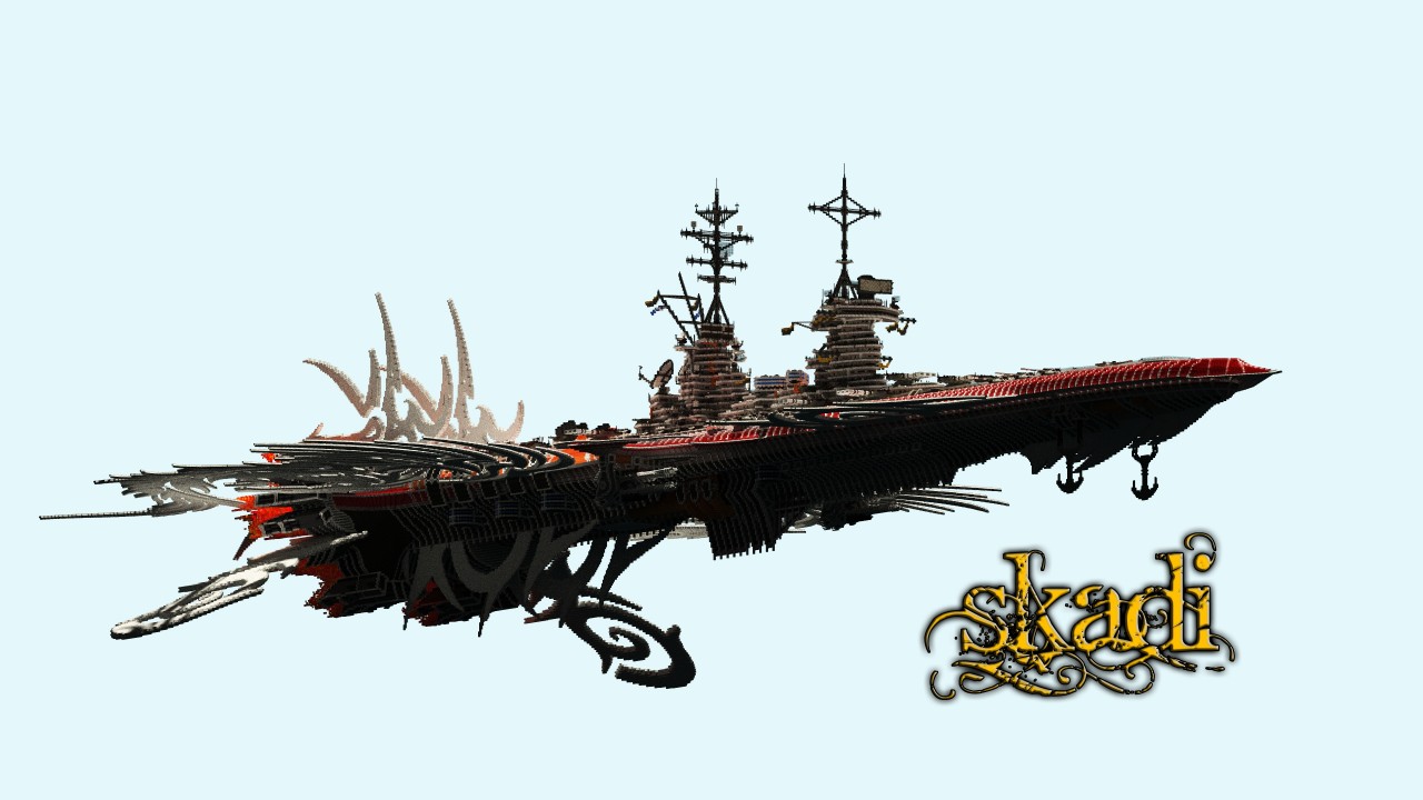 Valkyrie Class Battleships Minecraft Map