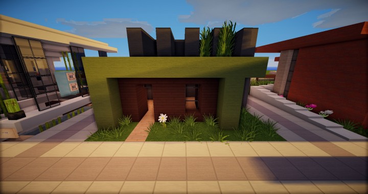10x10 Modern Houses (10 Pack) Minecraft Map