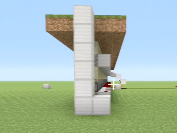 Tutorial : 29 block double Vertical Piston Extender - 2 Blocks Wide ...