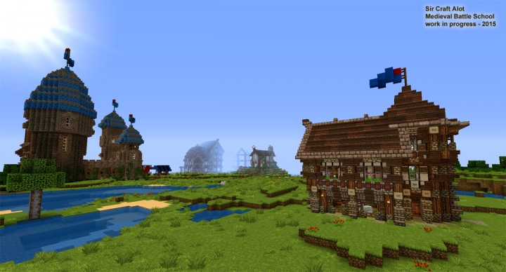 Medieval village 2015 Minecraft Map